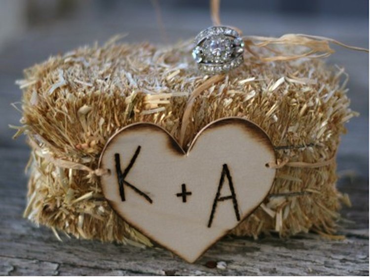 Baseball Wedding Ring Holder