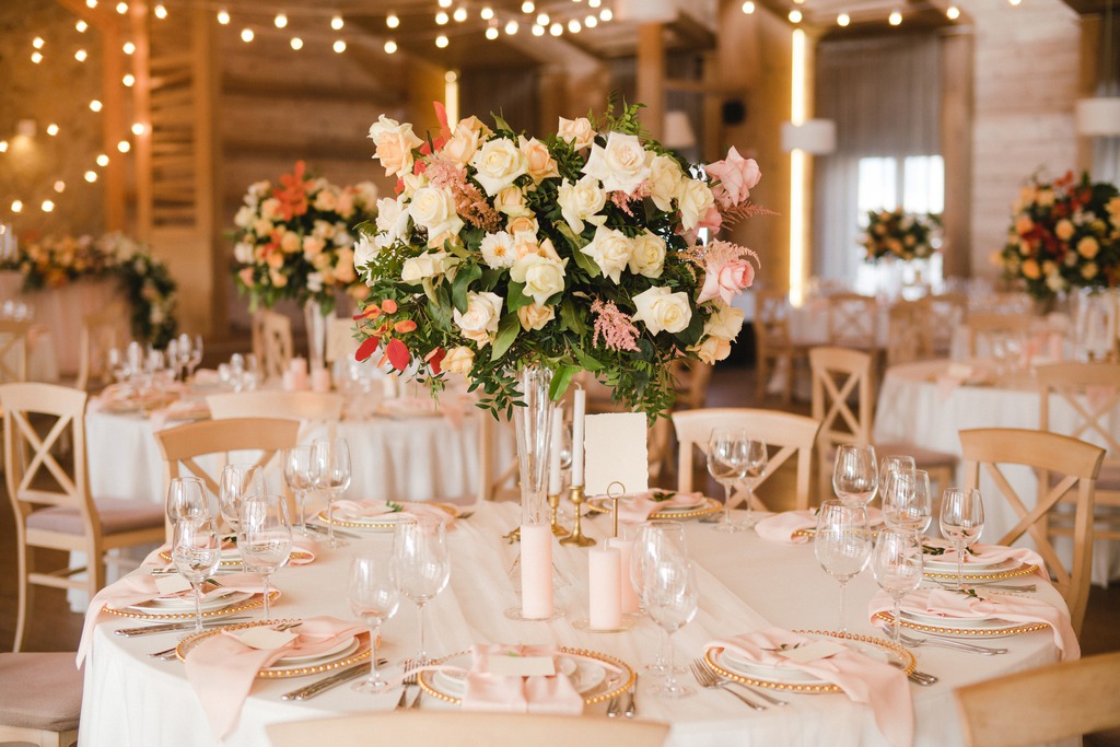 Elegant Small Wedding Reception